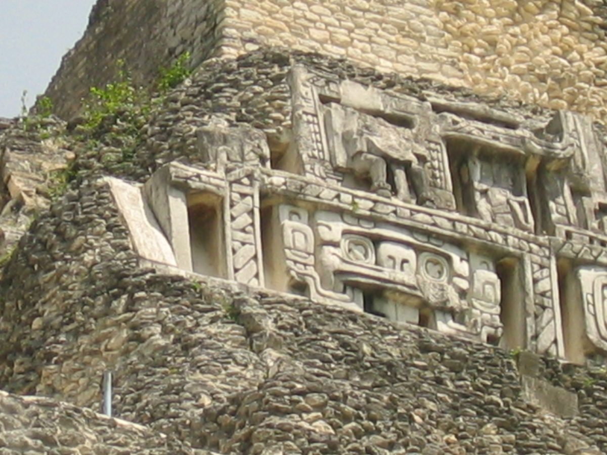 Belize Cruise Excursions | El Castillo Frieze Xunantunich Belize